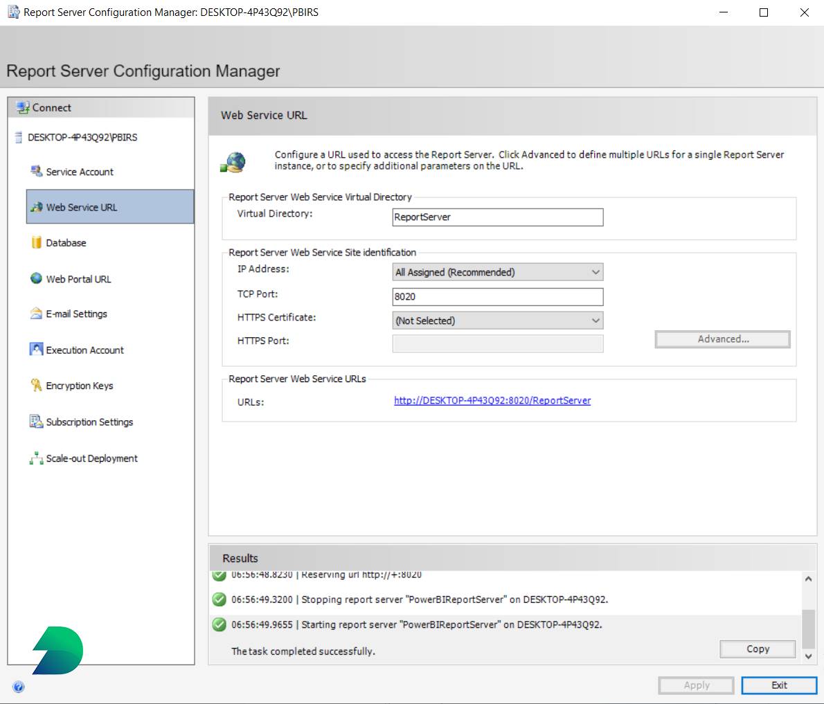 نحوه نصب و راه اندازی PowerBI و PowerBI Report Server › دارینا داده